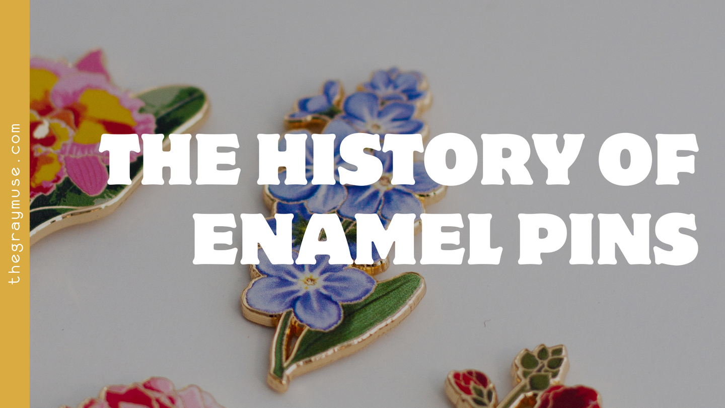 The History of Enamel Pins: Where They First Came From – The Gray Muse