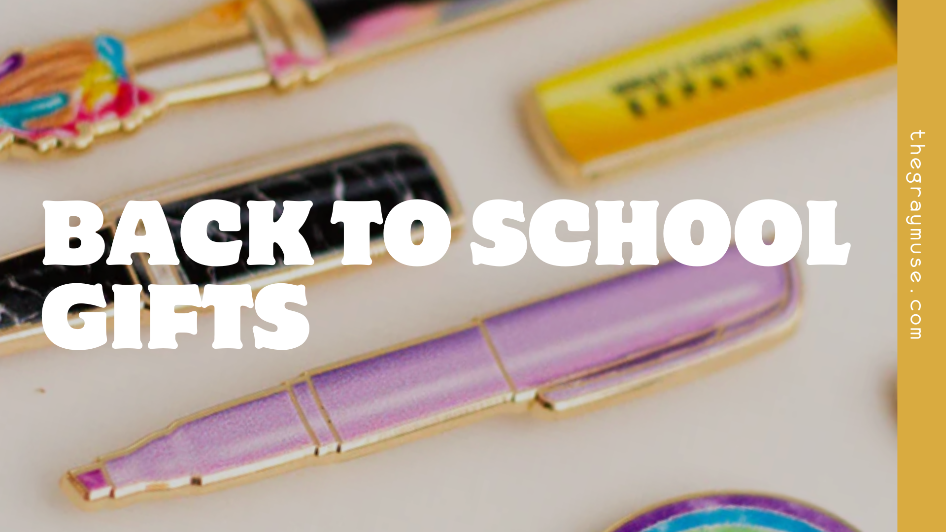 Back to School Gifts: The Best Enamel Pins for Students – The Gray Muse