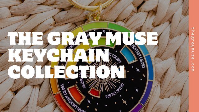 Interactive Keychains: The Gray Muse Collection
