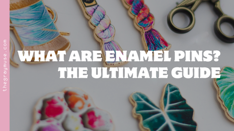 What Are Enamel Pins? The Ultimate Guide For Beginners – The Gray Muse