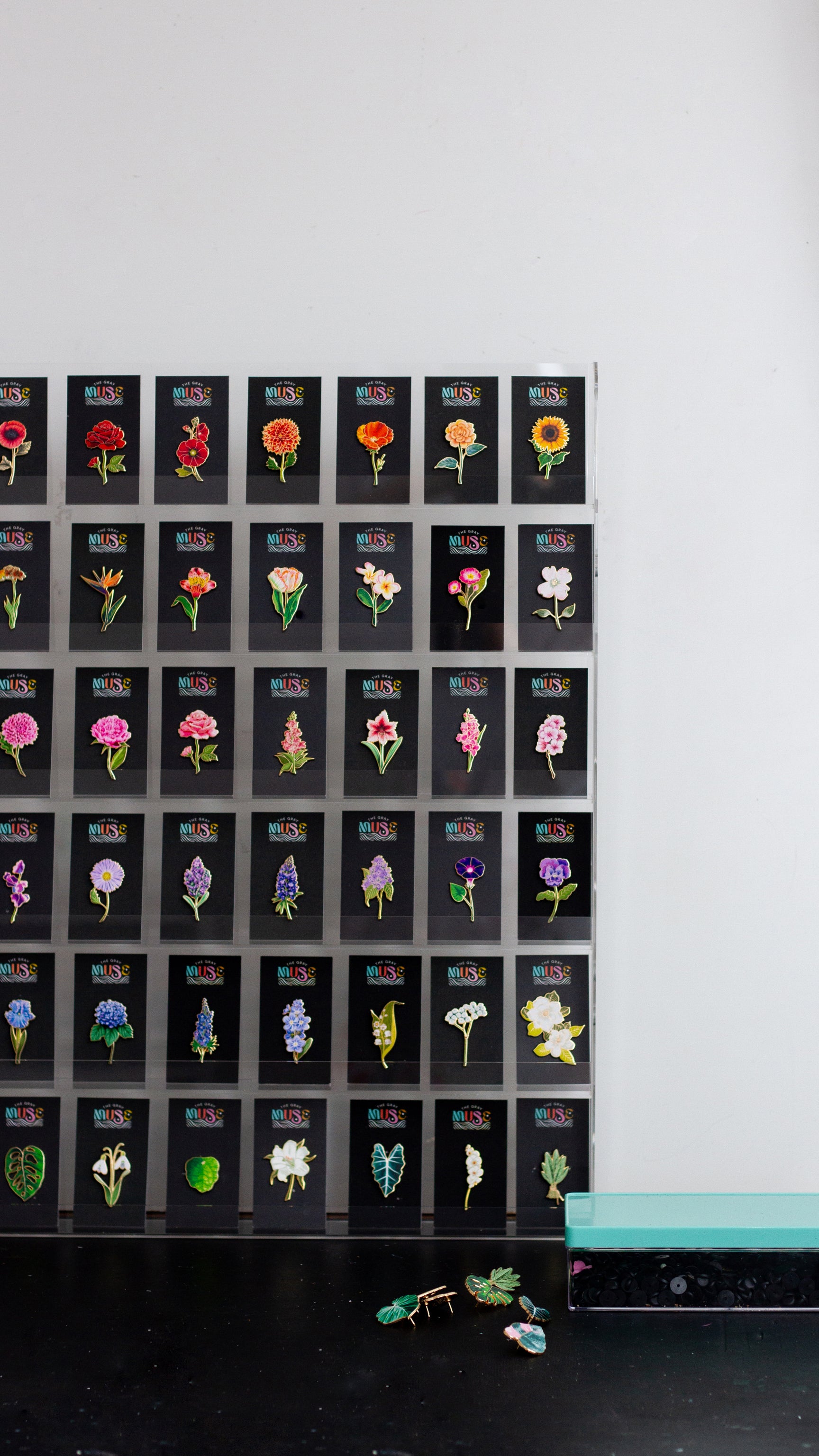 The Gray Muse | Interactive Enamel Pins & Motivational Gift Shop