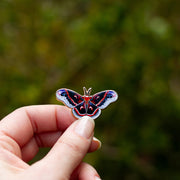 Blue Morpho Butterfly Enamel Pin | The Gray Muse - Pin Gift Shop