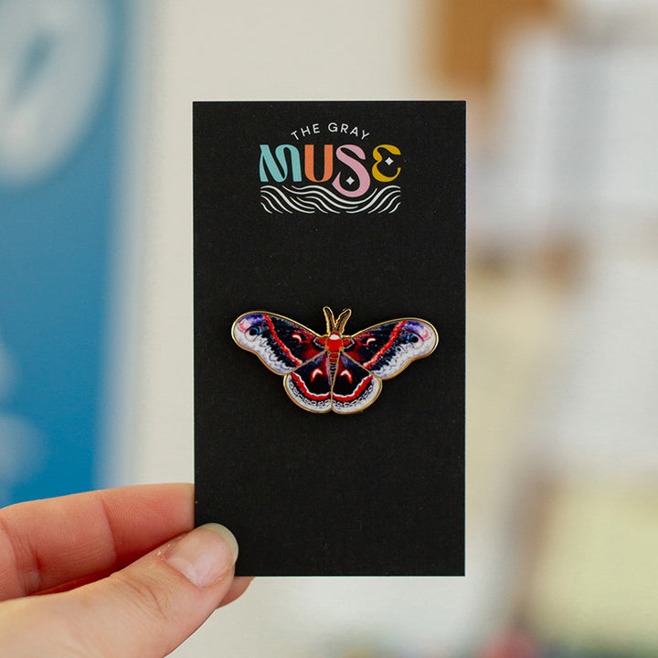 Bird and Insect Enamel Pins – The Gray Muse