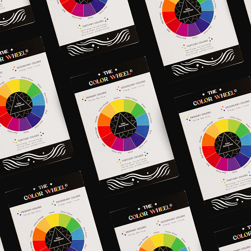 Rainbow Color Wheel Interactive Enamel Spinner Pin | The Gray Muse