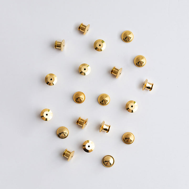 Deluxe Locking Pin Back for Enamel Pins | The Gray Muse - Pin Gift Shop