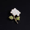 Hawthorn Floral Enamel Pin | The Gray Muse - Pin Gift Shop