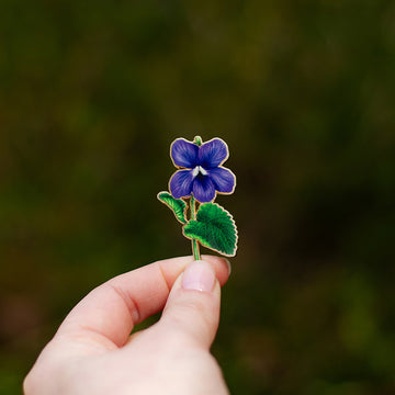 USA State Flower Enamel Pins: Wear Your State Pride – The Gray Muse