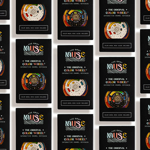 Color Wheel Interactive Spinner Enamel Keychain | The Gray Muse - Pin ...