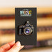 DSLR Camera Interactive Enamel Pin | The Gray Muse - Pin Gift Shop