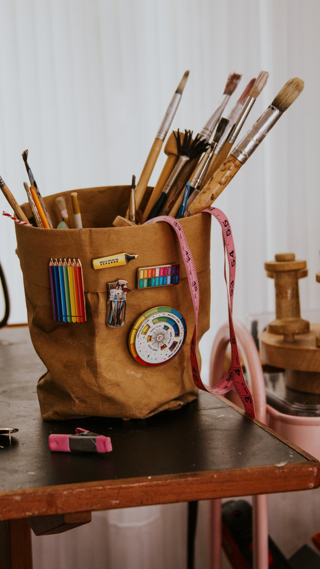 The Gray Muse | Interactive Enamel Pins & Motivational Gift Shop