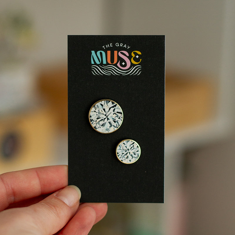 Mini Enamel Pin Collection | The Gray Muse