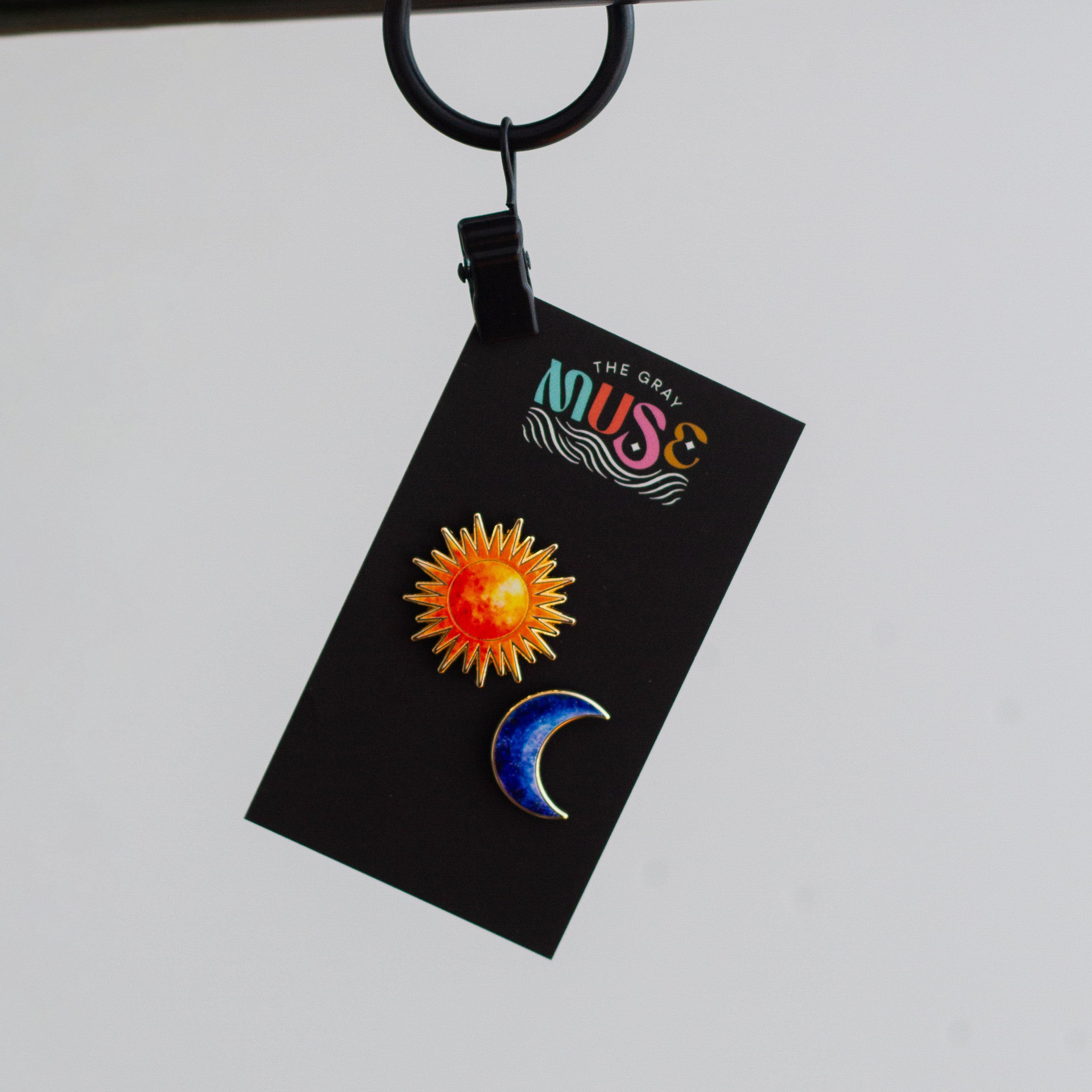 Mini Enamel Pins: The Gray Muse Collection