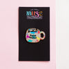 Paint Water Cup Enamel Pin | The Gray Muse - Pin Gift Shop