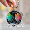 Color Fidget Interactive Enamel Spinner Pin, Keychain or Magnet – The ...