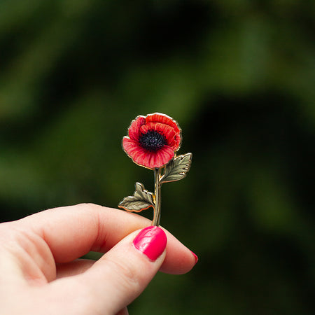 Summer Birth Month Flower Pins: Perfect For Birthday Gifts – The Gray Muse
