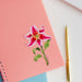 Stargazer Lily Floral Matte Sticker – The Gray Muse