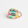 Paint Water Cup Enamel Pin | The Gray Muse - Pin Gift Shop